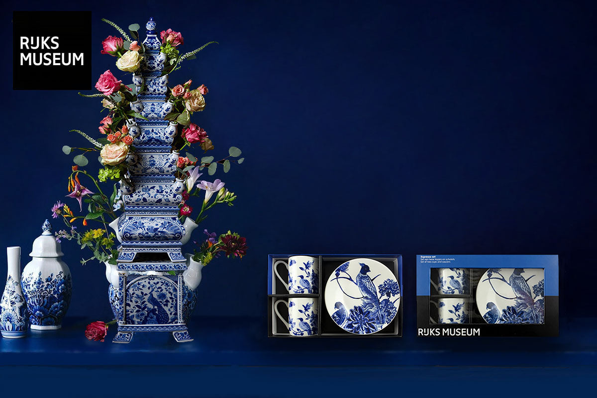 Explore the history of the Delft Blue artwork features in the Rijksmus ...